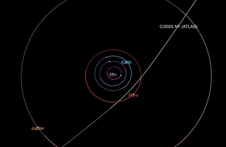 NASA Astronomers Just Discovered a Comet that Flew Here from ...