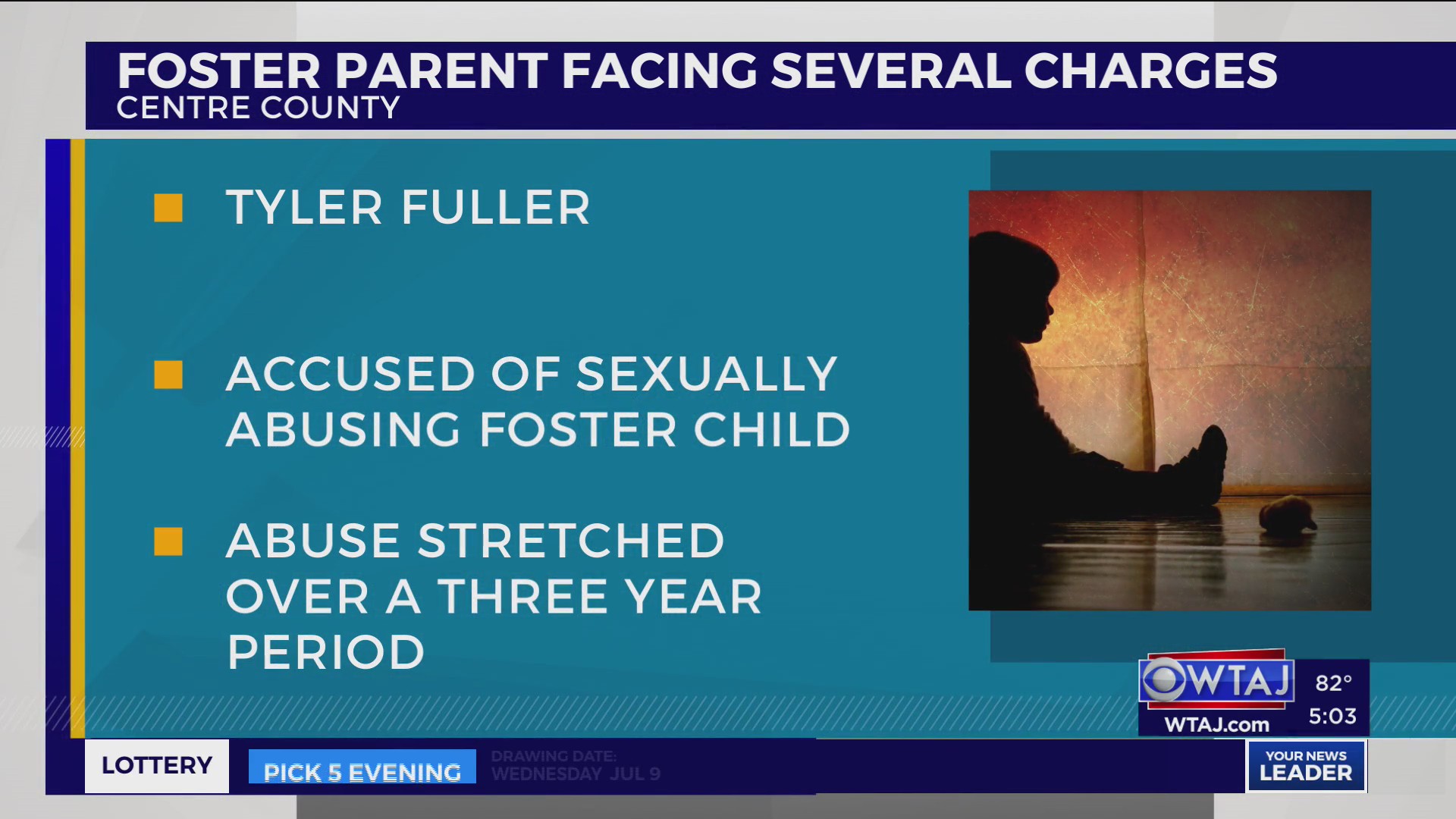 Centre County foster parent charged with raping foster child over three ...
