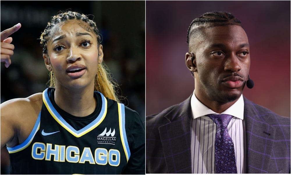 WNBA fans saw right through RG3's hate-baiting Angel Reese comments