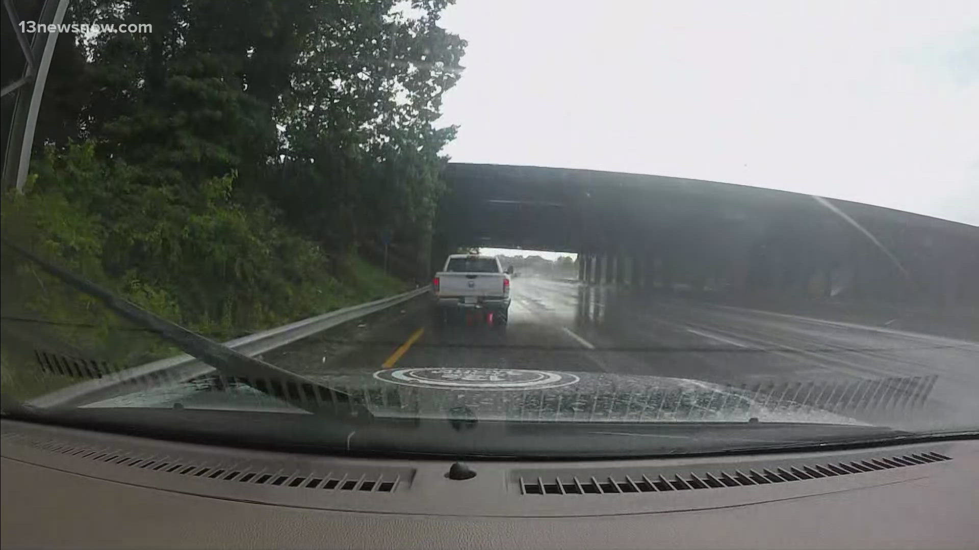 Flash flooding in Virginia Beach, Hampton Roads