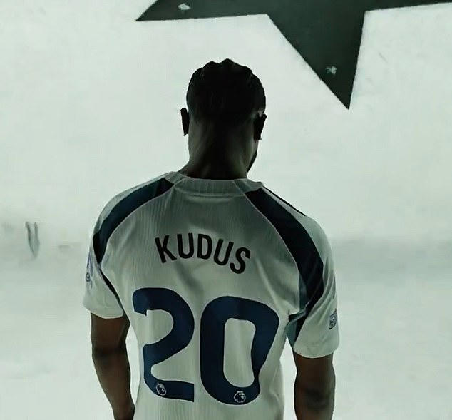 Tottenham complete £55m signing of Mohammed Kudus from West Ham