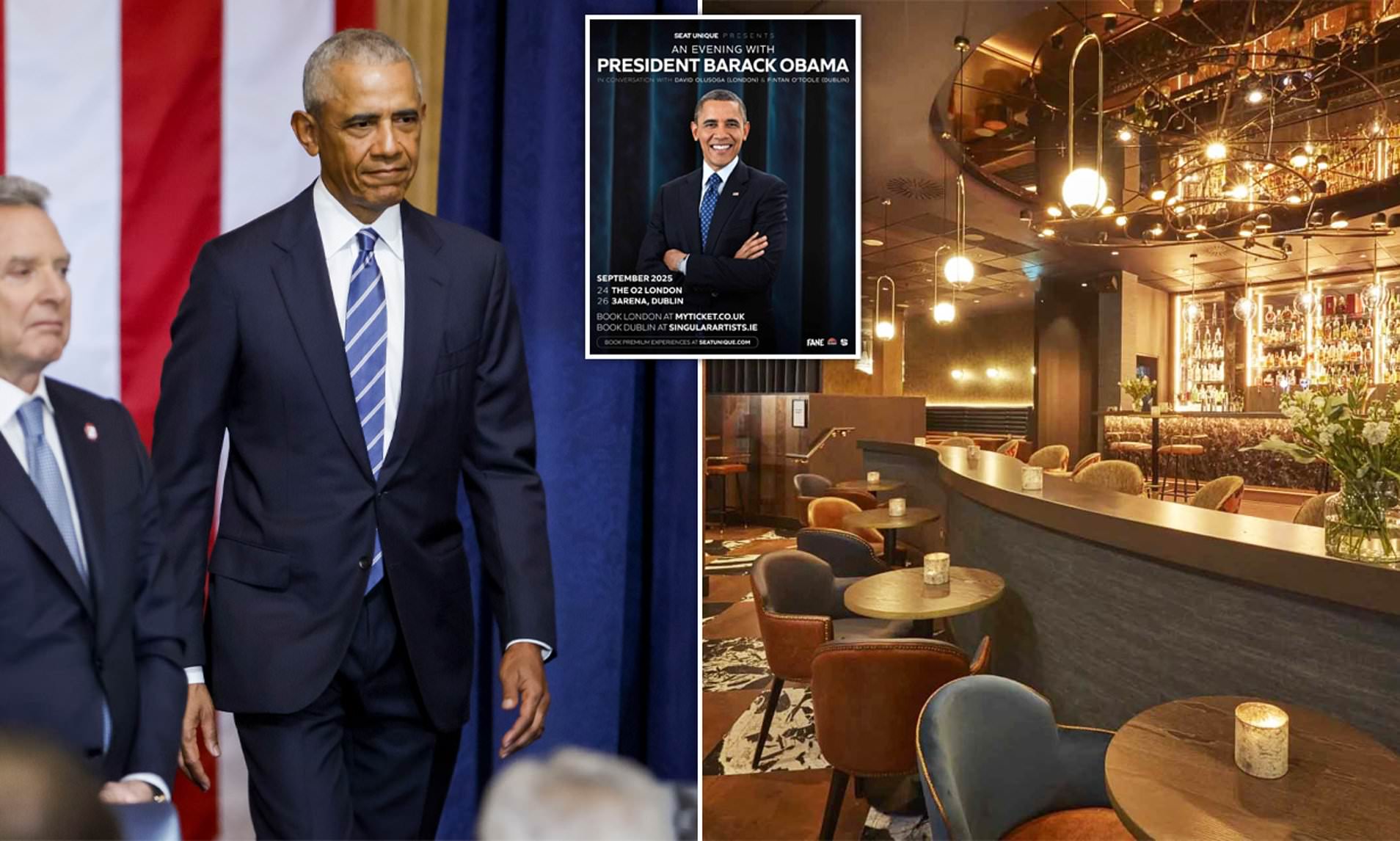 Outrageous Barack Obama meet-and-greet cash grab as $70m ex-president ...