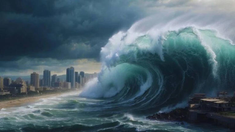 Tsunami inminente: el continente que quedará bajo el agua en los ...