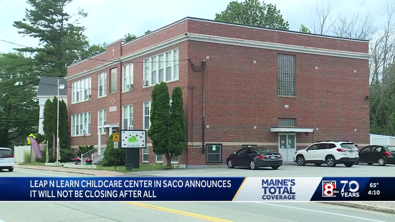 Saco, Maine daycare not closing after all