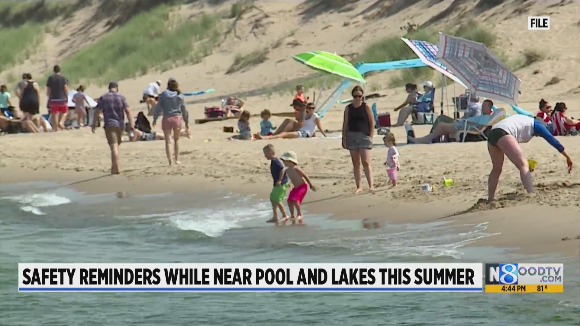 Safety reminders while near pool and lakes this summer