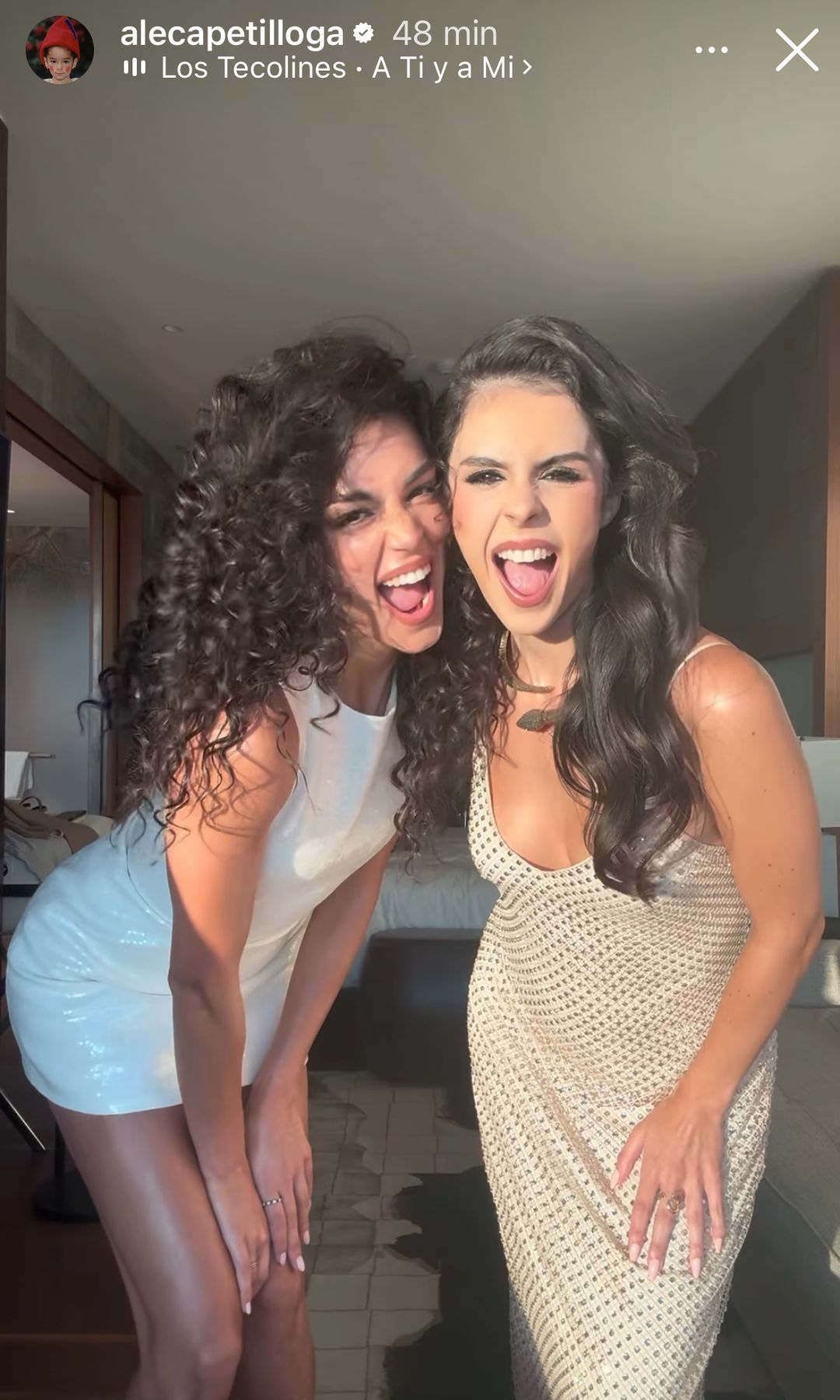 Ana Pau y Ale Capetillo deslumbran con espectaculares looks y melenas ...