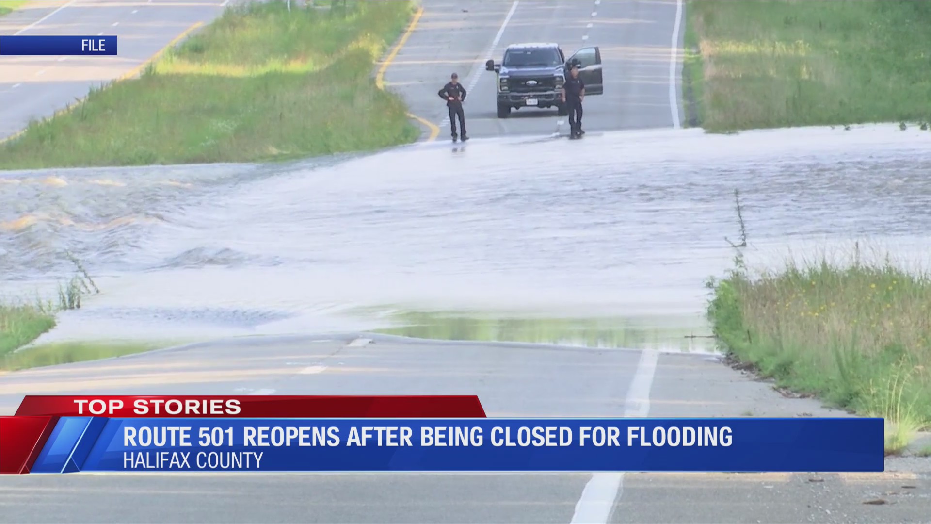 Section of Route 501 reopens in Halifax County