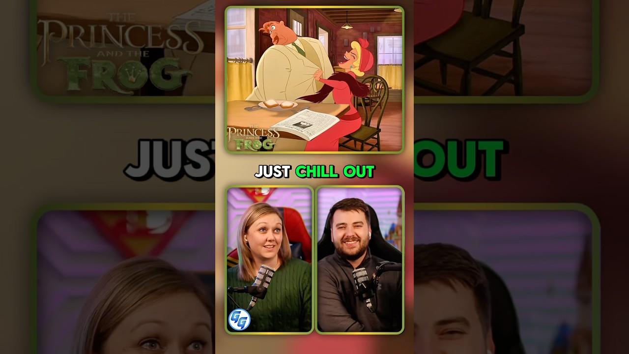 Chill Out! 👀 Princess And The Frog Reaction!