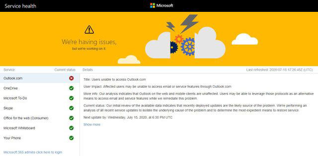 Can't Get Into Outlook? Here's How to Tell If It's Down and What to Do ...