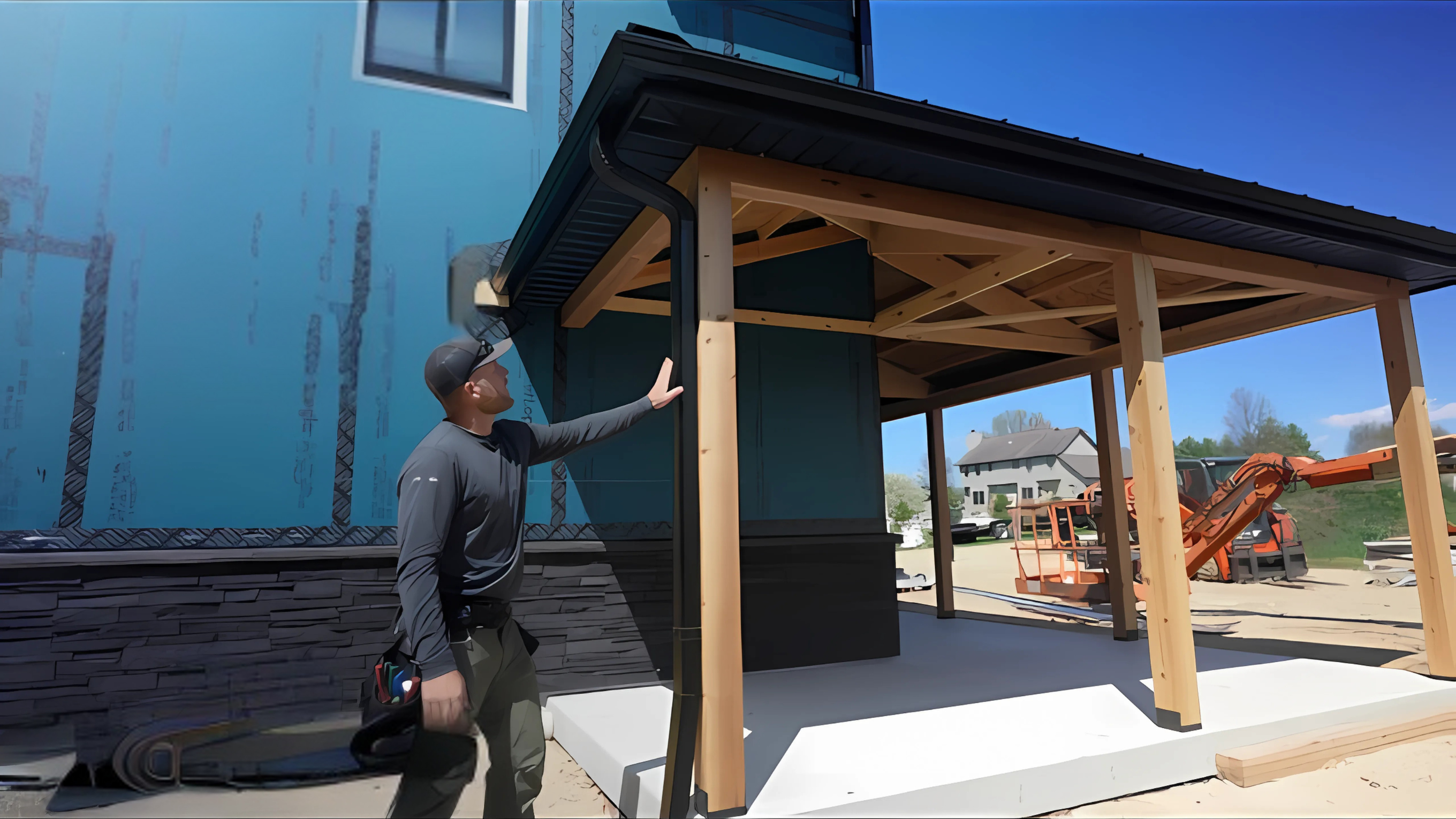 Rain Gutter Installation with Soffit & Fascia Details: Complete Step-by ...