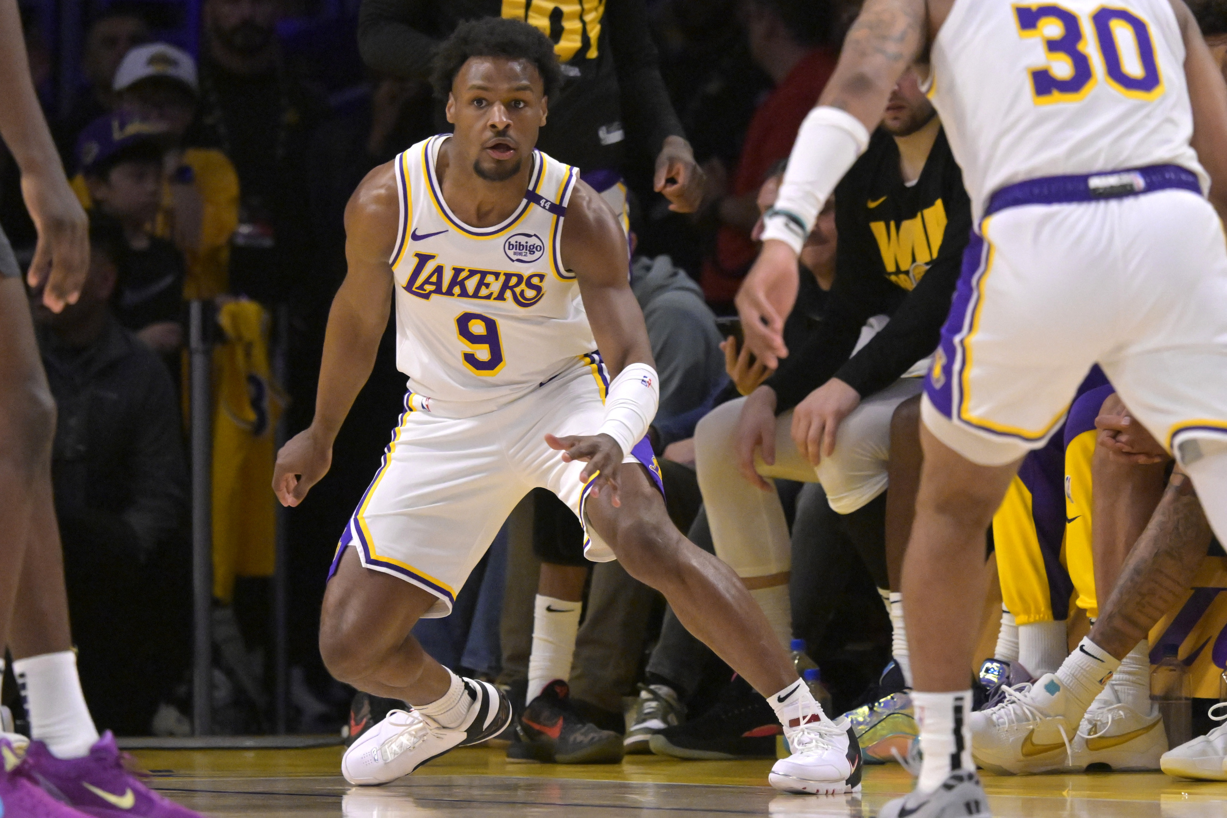 Lakers’ Bronny James Feeling Less Pressure In Year 2 In NBA ...