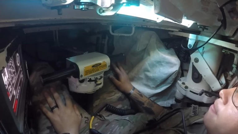 What Does The Inside Of An M1 Abrams Tank Look Like?