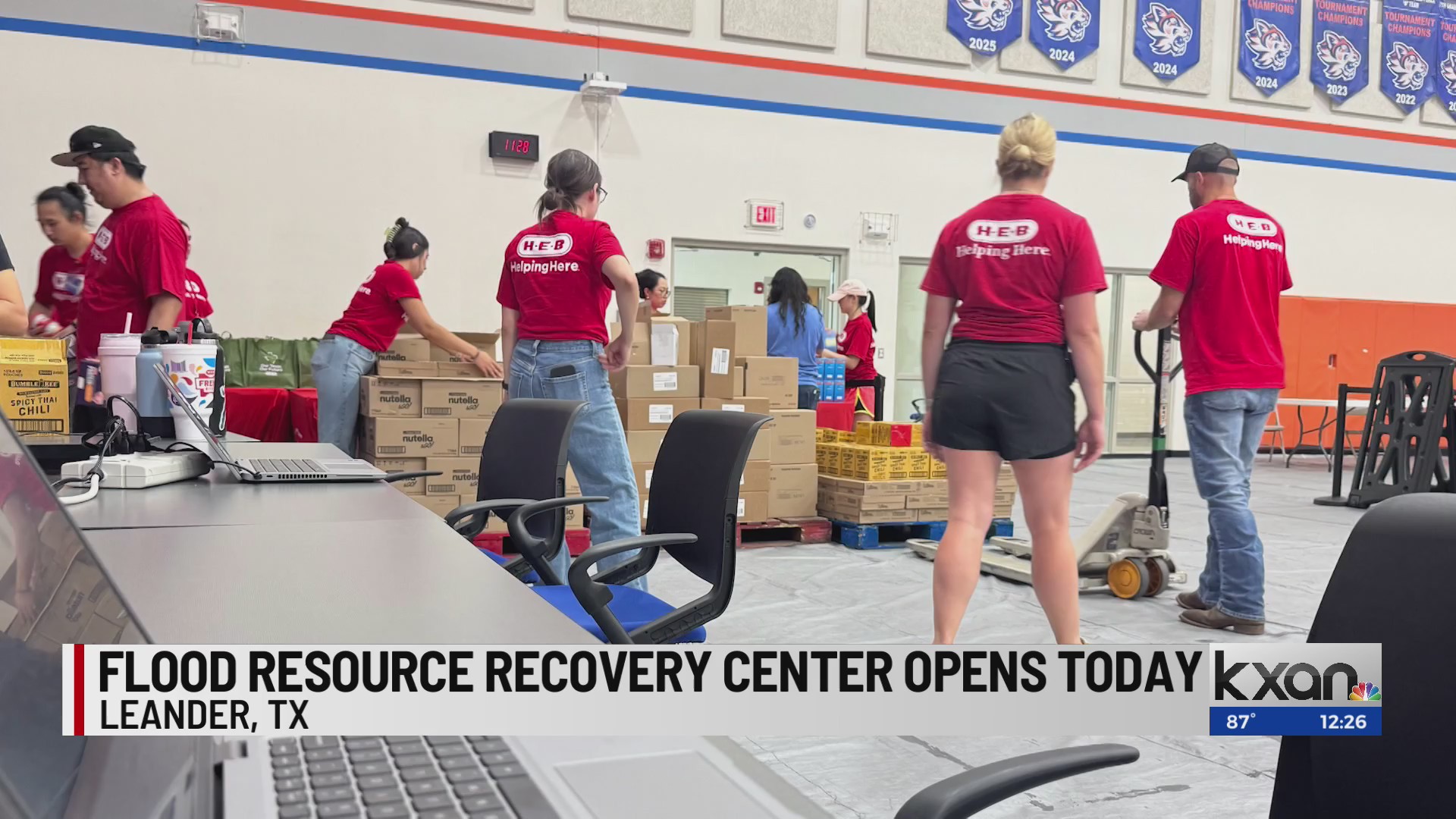Flood resource recovery center opens Thursday for Travis County flood ...