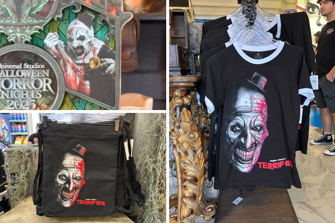 'Terrifier' Merchandise Now Available at Universal Studios Florida for ...