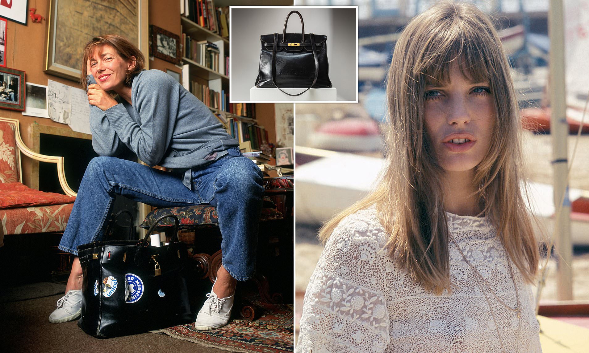 Original 1984 Hermes Birkin bag belonging to Jane Birkin sells for £8 ...