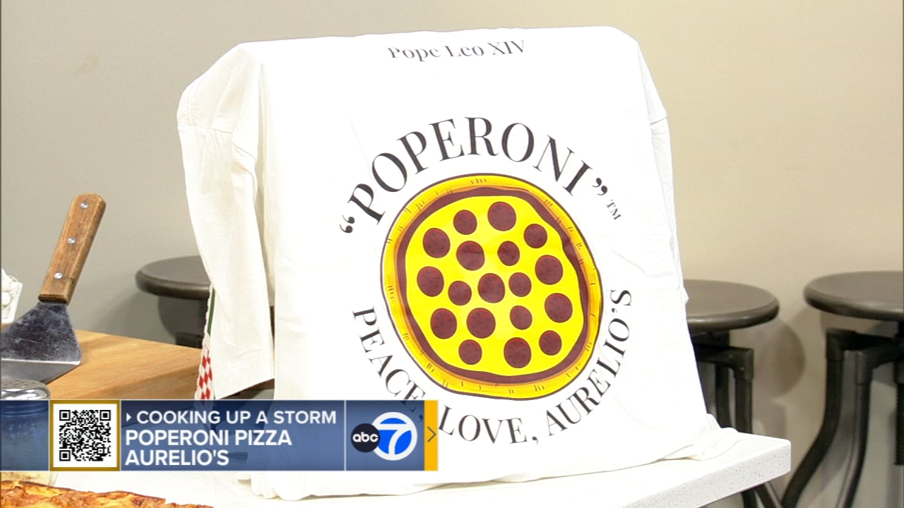 Aurelio's announces new 'Poperoni Pizza' after Pope Leo's visit