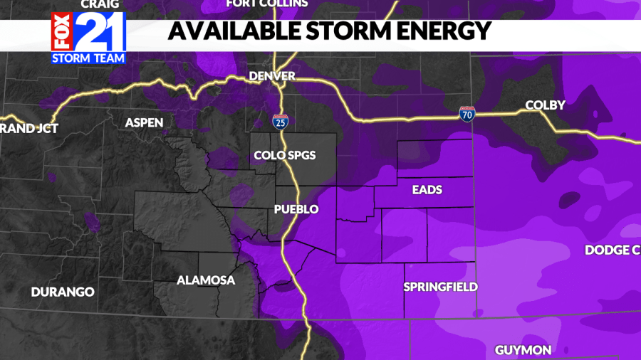 What is storm energy? Understanding weather team graphics