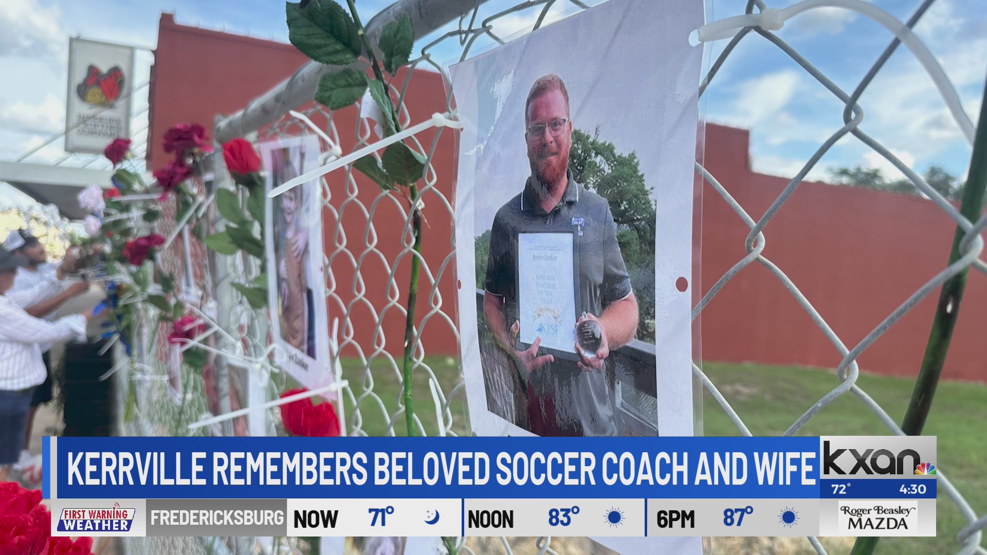 'One of a kind' Kerrville ISD honors soccer coach, wife killed in flood