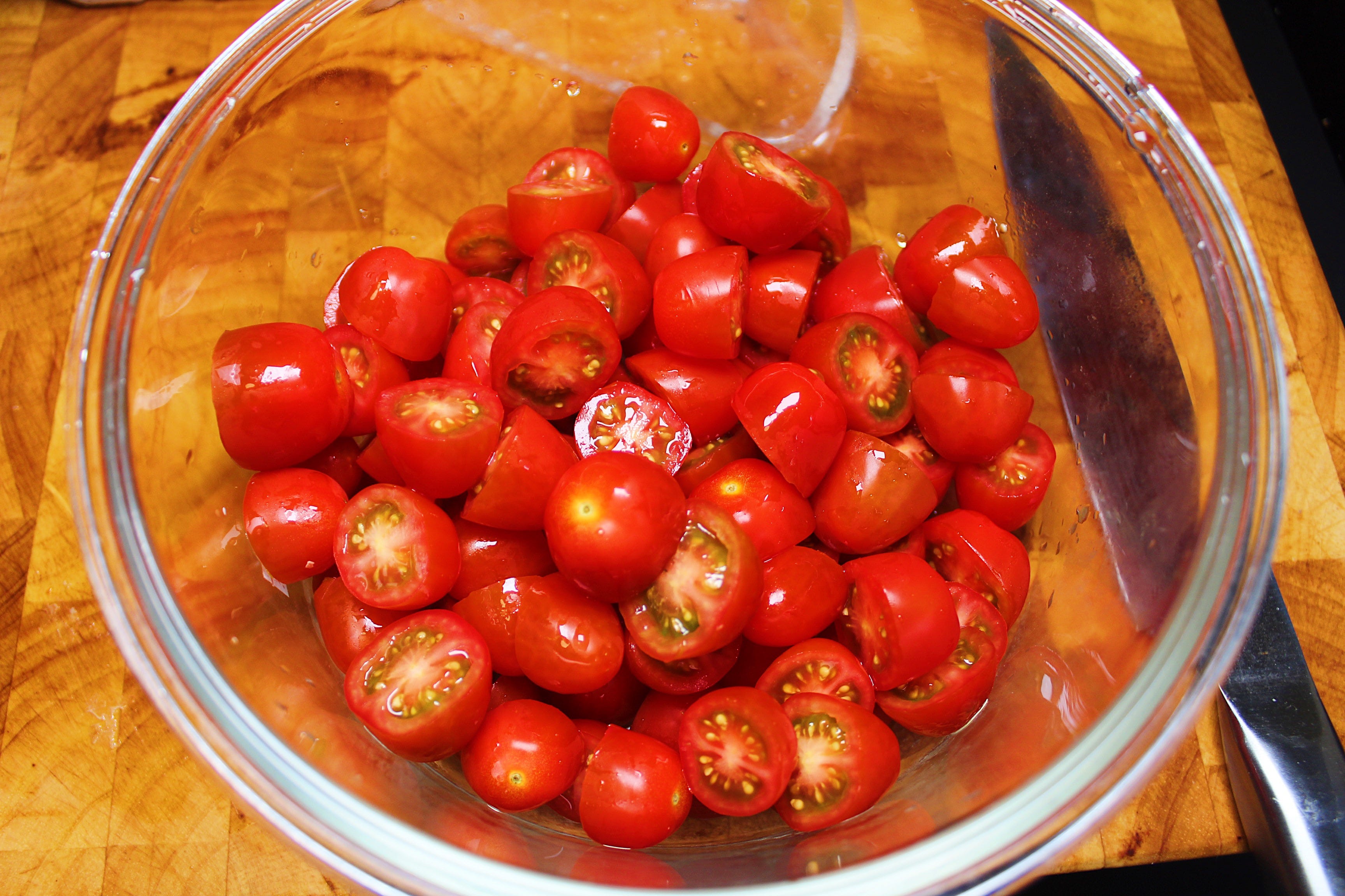 We made Ina Garten's easy 5-ingredient pasta. It was perfect for a ...