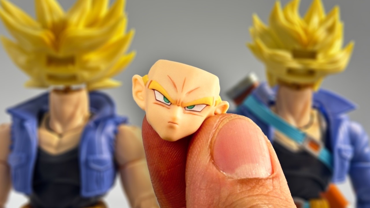 The BEST Trunks Action Figure! My LAST Review Future Trunks The Coming ...