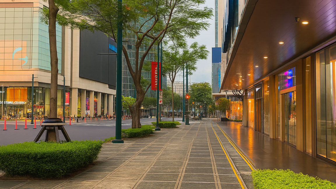 [4K HDR] Exploring BGC: Uptown Mall to 3D Billboard at Bonifacio High ...