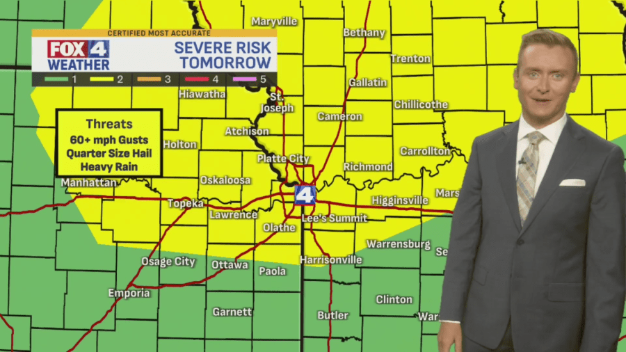 FOX4 Forecast: Hot & breezy ahead of Friday storms