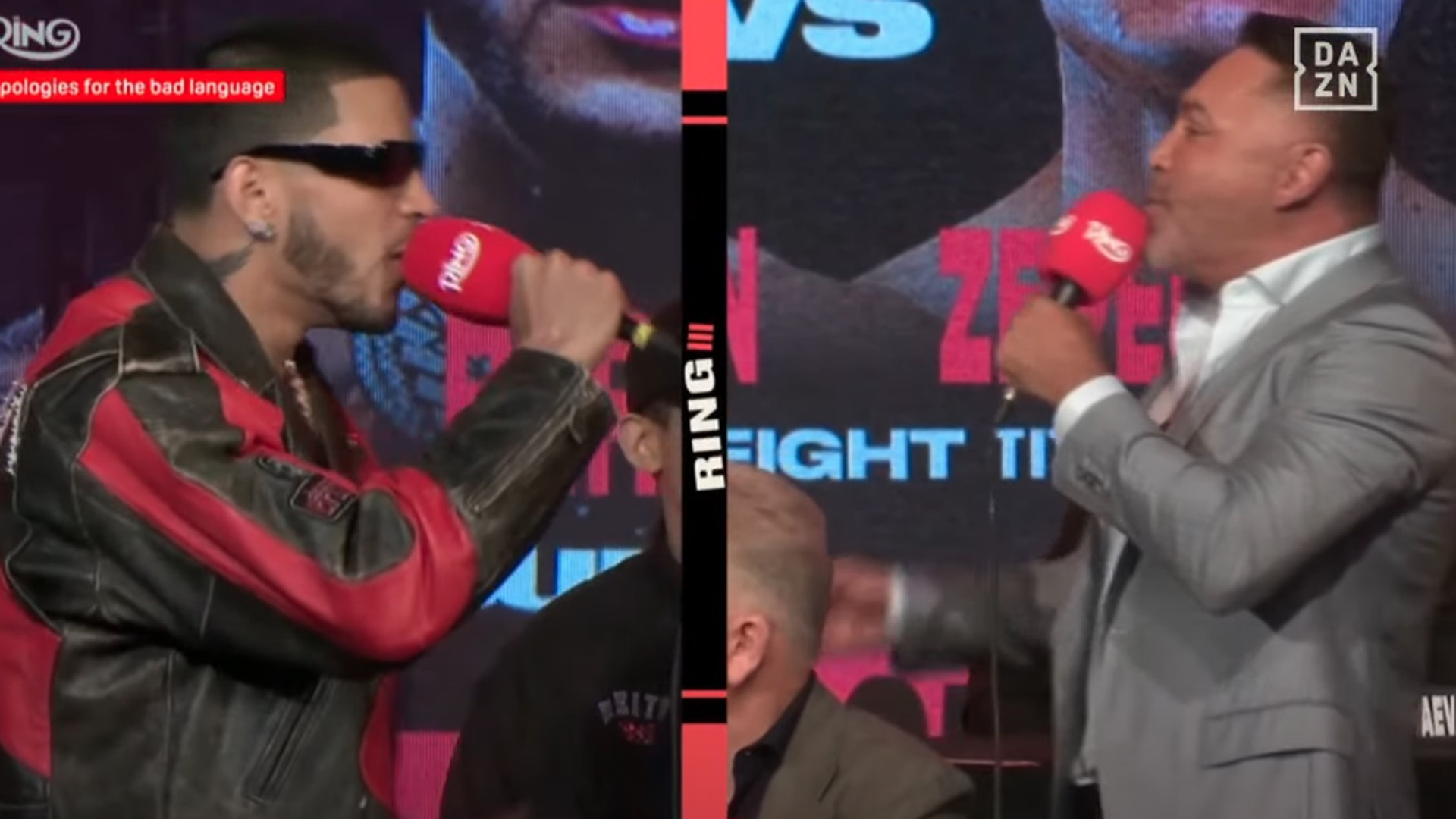Edgar Berlanga Jr. gets into heated exchange with Oscar De La Hoya ...