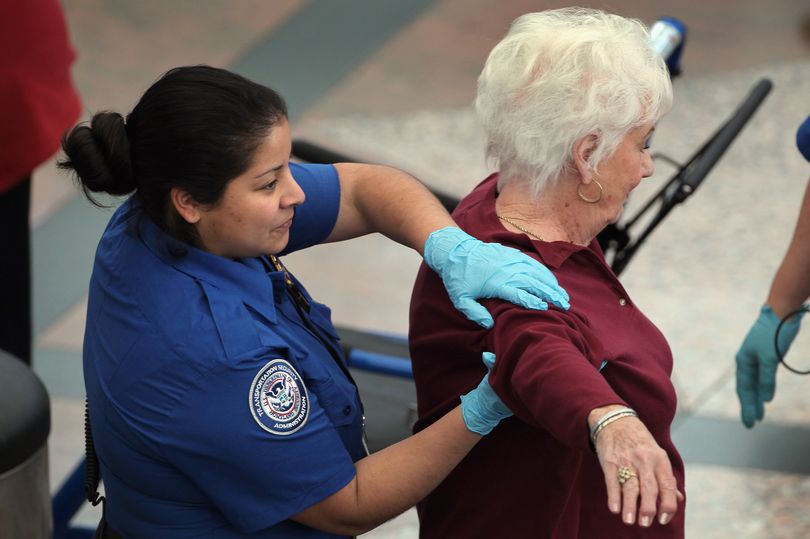 'My back sweat set off the TSA scanner and I got an aggressive pat-down ...