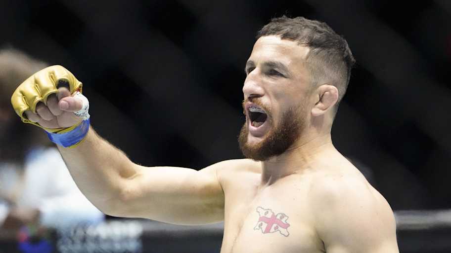 Merab Dvalishvili teases next fight plans after meeting with UFC brass