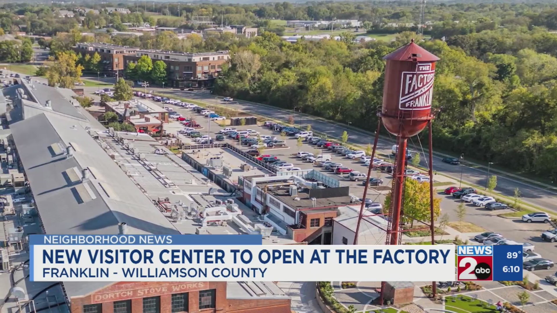 New visitor center to open at The Factory
