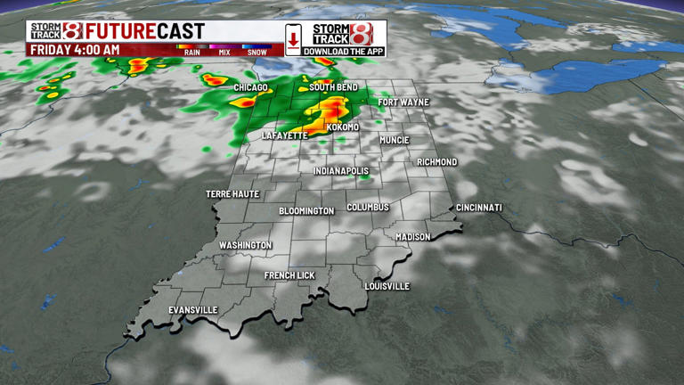 Hot and feeling miserable Friday, increased rain/storm chance this ...