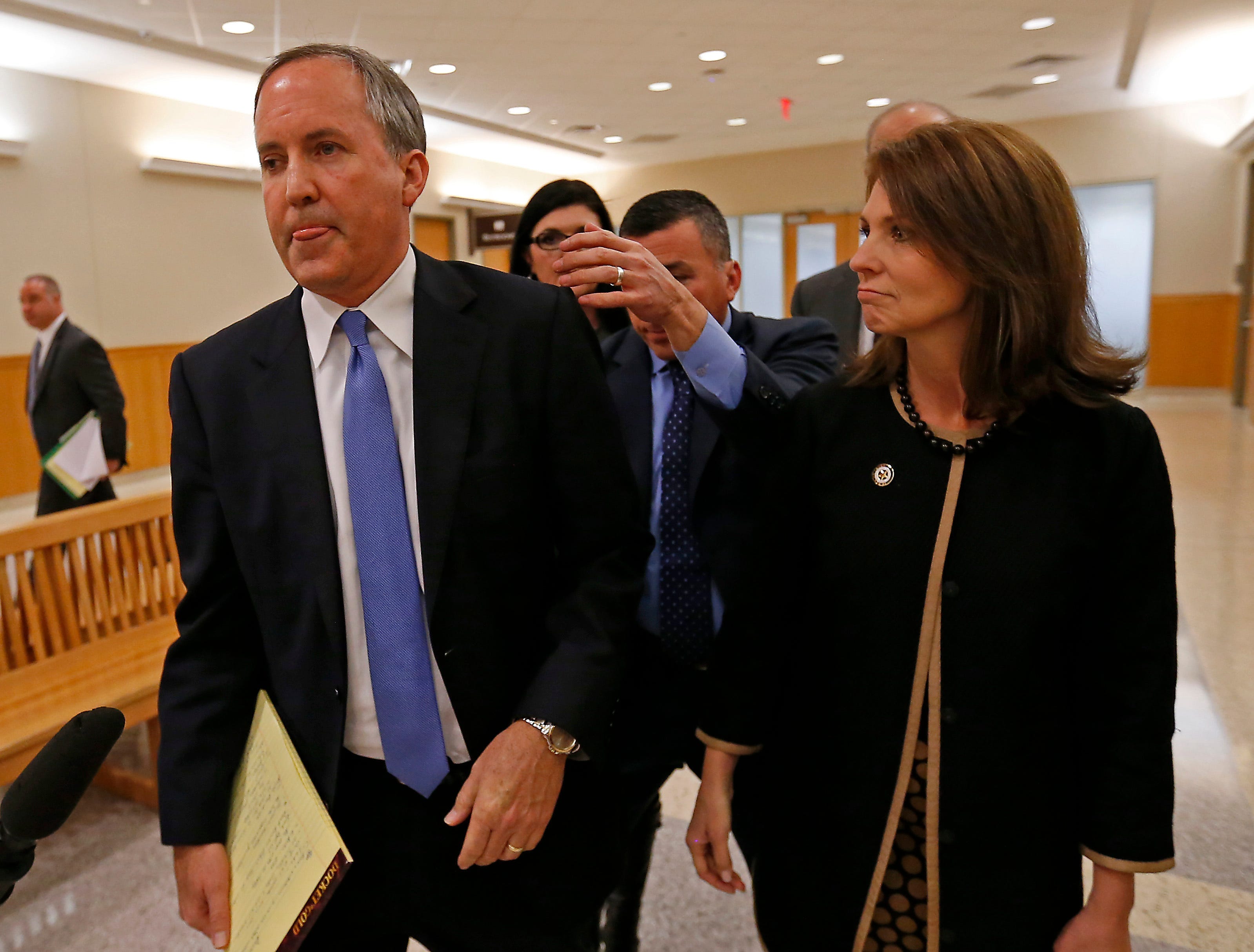 Texas AG Ken Paxton's wife files for divorce 'on biblical grounds'