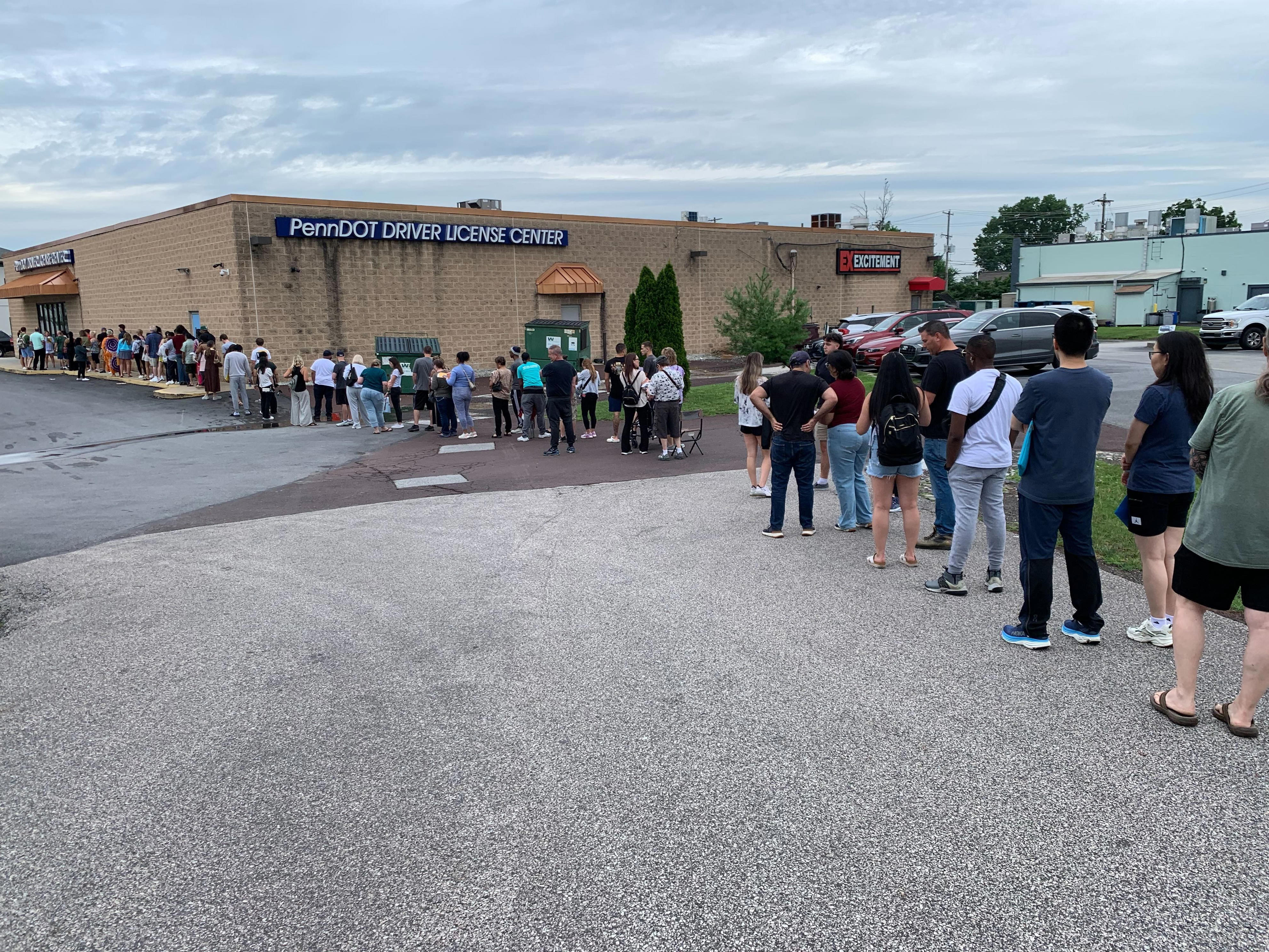 Long lines plague PennDOT centers for Real IDs