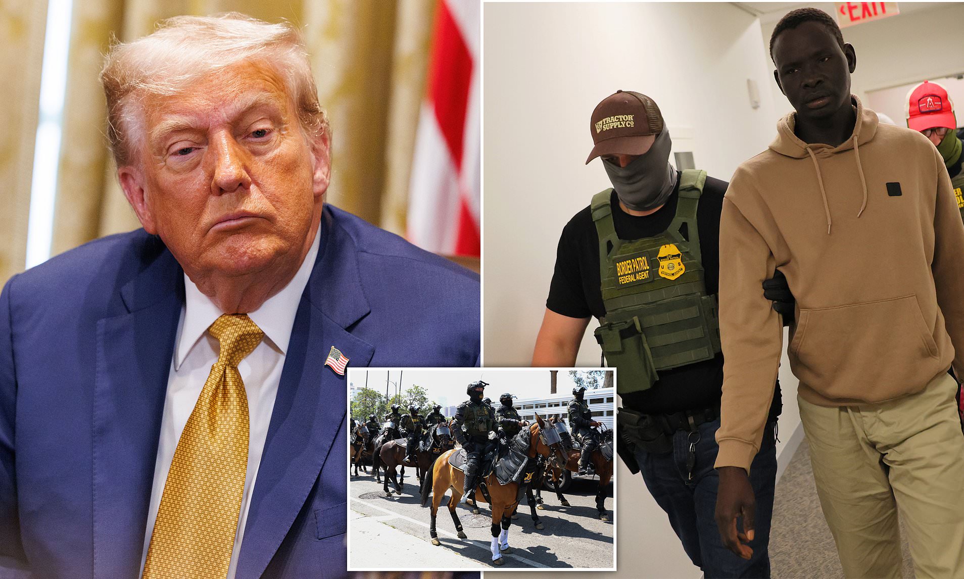 Trump flexes unprecedented power with new 'national police force ...
