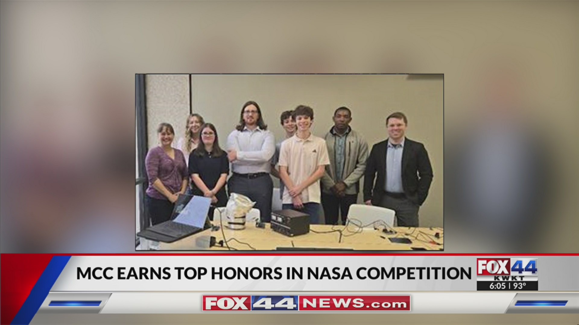 MCC becomes only community college to earn top honors in NASA competition