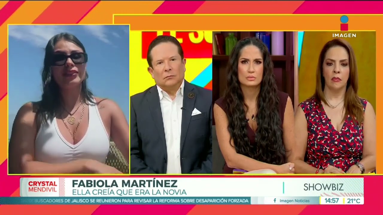 Aún hay más del romance entre Fabiola Martínez y Álex Montiel | Crystal ...