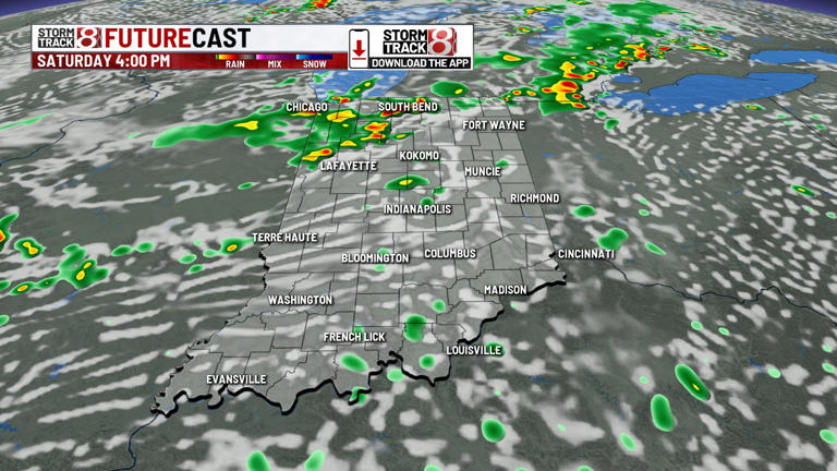 Hot and feeling miserable Friday, increased rain/storm chance this ...