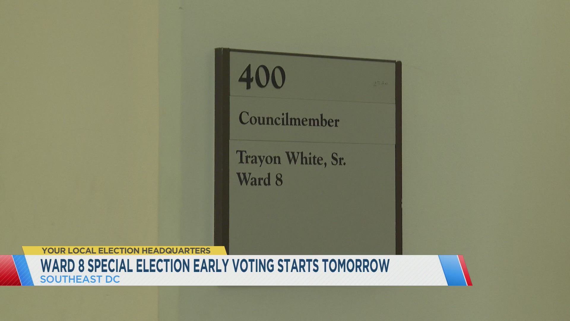 Ward 8 Special Election to kick off with Trayon White in the running