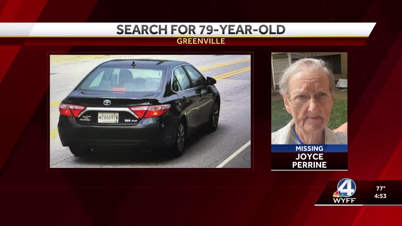 Woman with dementia reported missing in Greenville