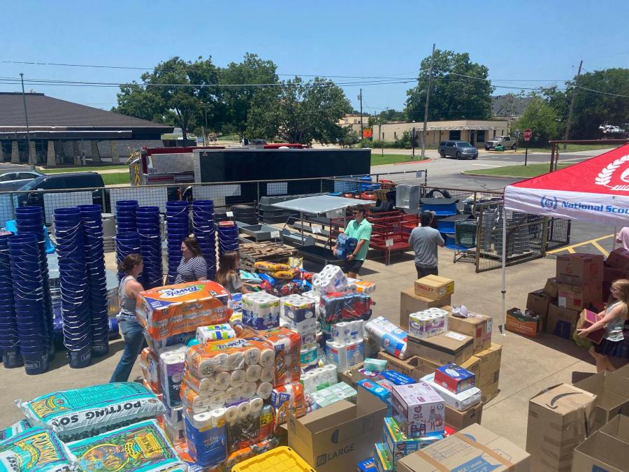 Flood Relief Drive Coming to an End