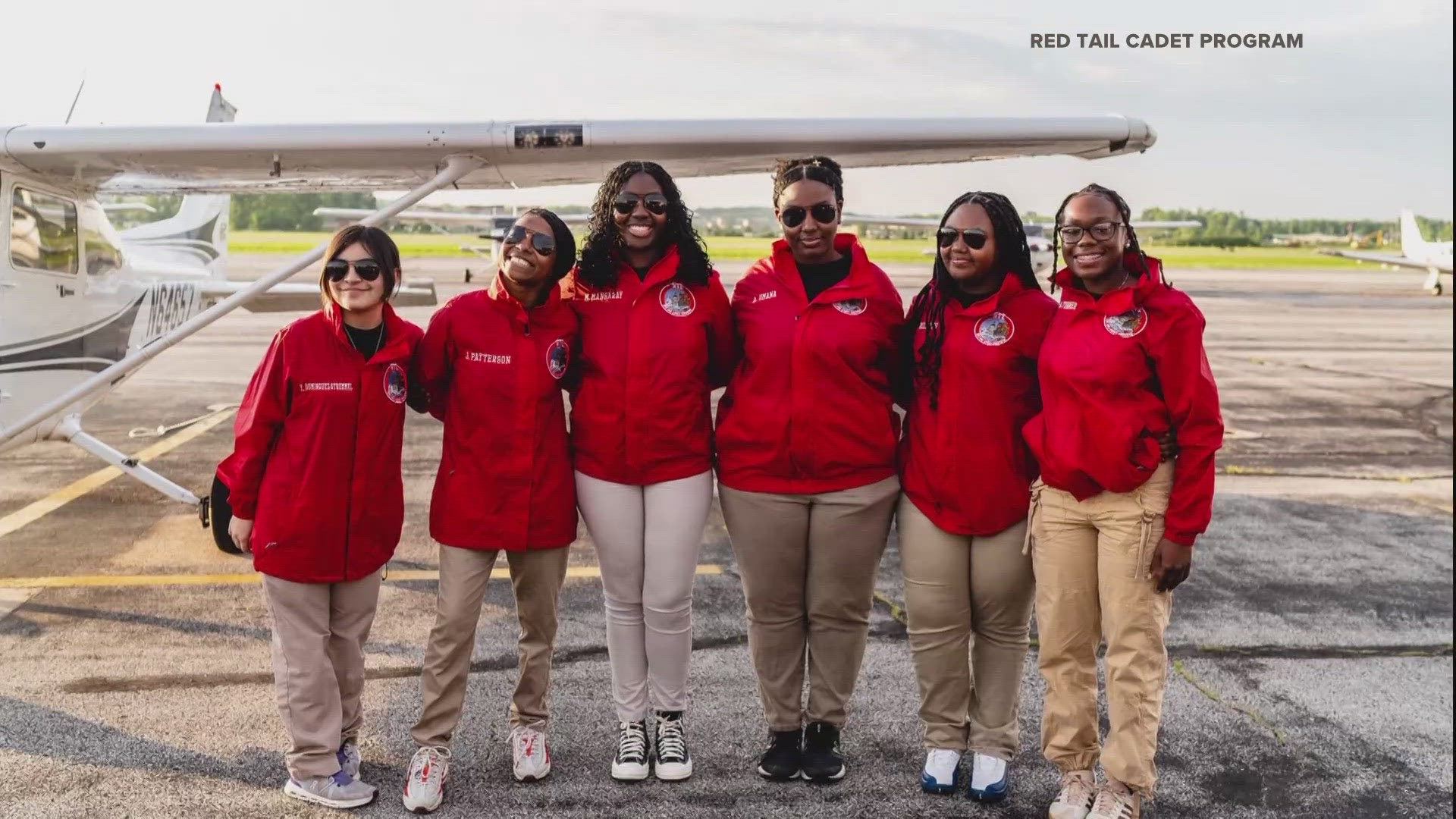 First all-girls class soars: Ferguson-Florissant students take flight in Red Tail Cadet program