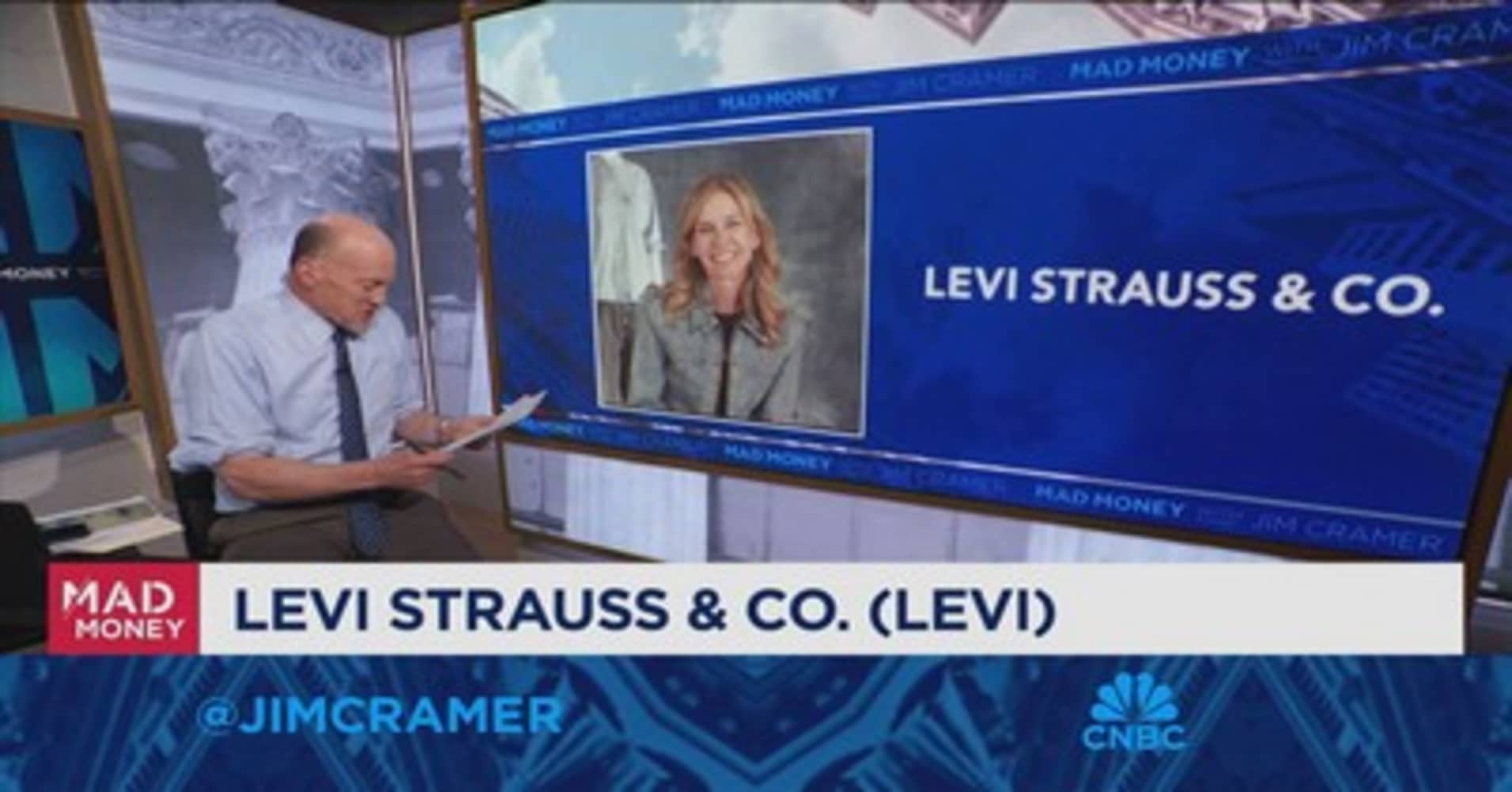 Levi Strauss CEO Michelle Gass goes one-on-one with Jim Cramer
