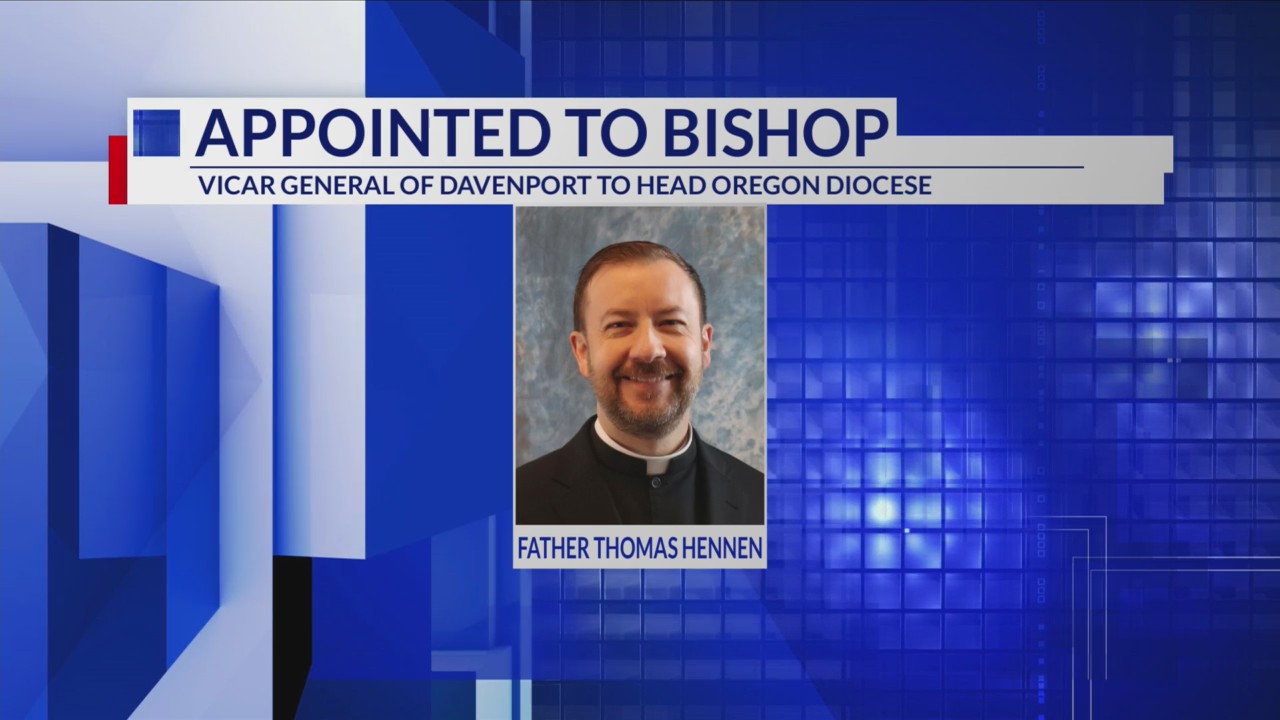 Davenport priest named new bishop in Oregon