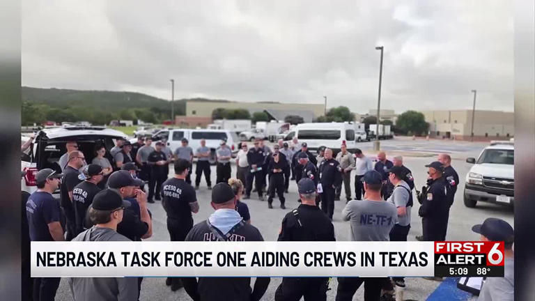 Nebraska Task Force One says muddy terrain impacting search efforts in ...