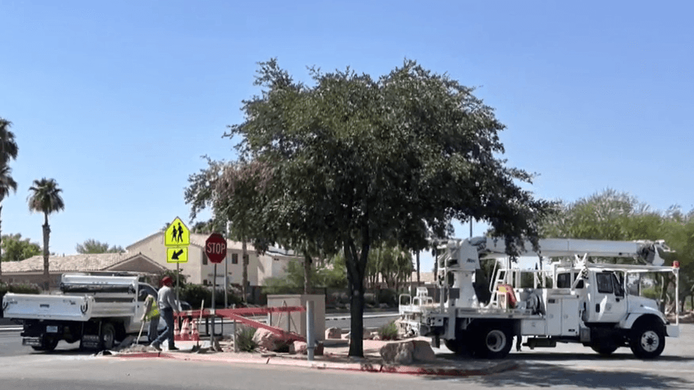 Las Vegas begins safety upgrades at Arbor View High crosswalk after ...