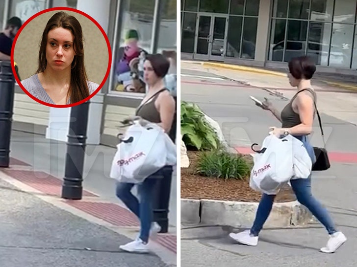 Casey Anthony Shops at T.J. Maxx in New Hampshire After Date Night