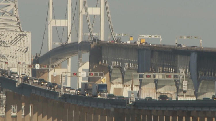 Full span closures scheduled for Bay Bridge starting this weekend, MDTA ...
