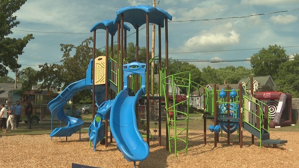 The City of Elkhart Parks & Recreation dedicates new playground