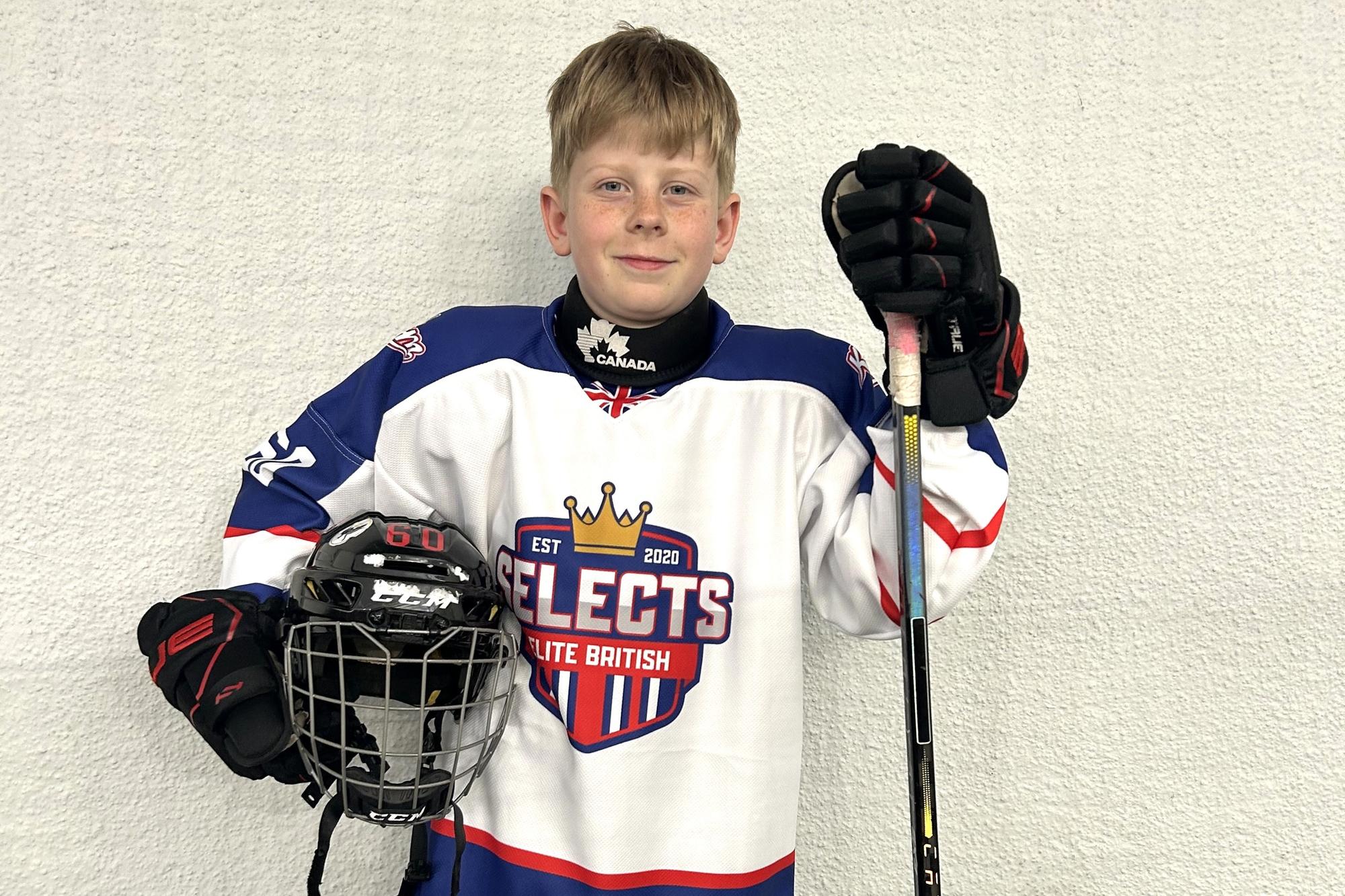 Young Hartlepool ice hockey star catches eye of top England coaches