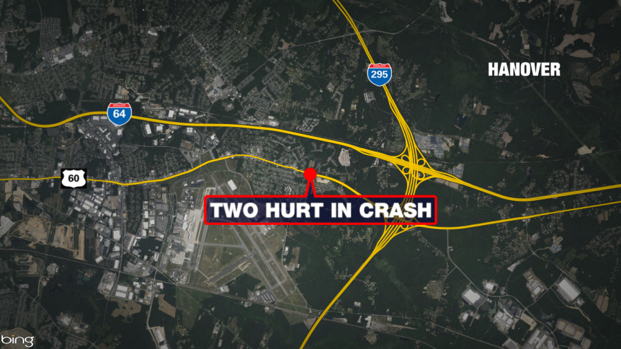 Two men seriously hurt after crashing into tree in Henrico